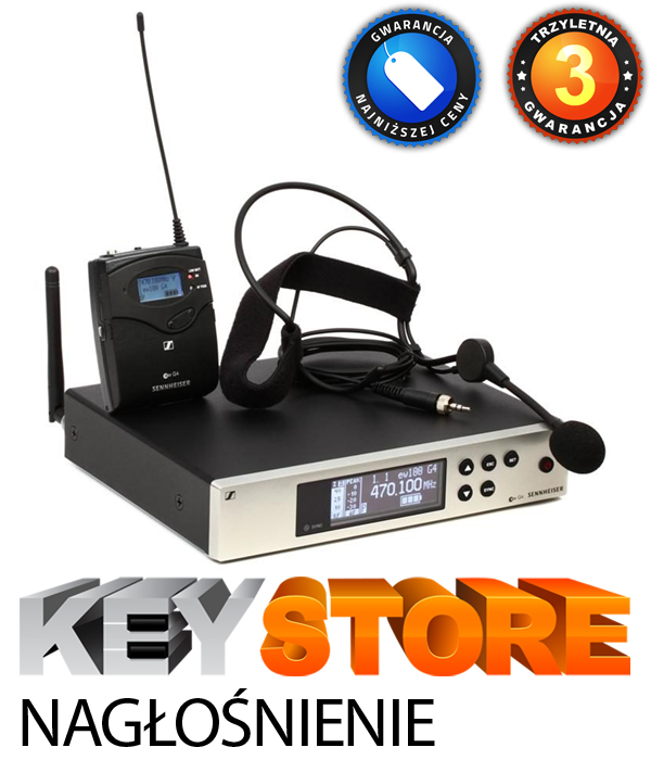 Mikrofony bezprzewodowe - Sennheiser EW 100 G4-ME3 - Sennheiser
